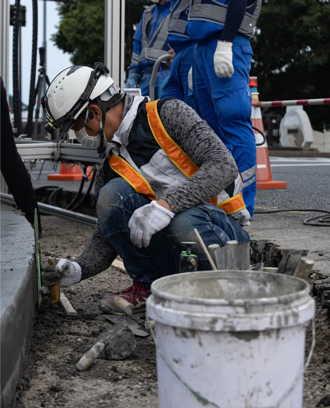 Polyuse | Polyuse、建設用3Dプリンタを用いた公共土木工事でのオンサイトプリンティングを国内初成功